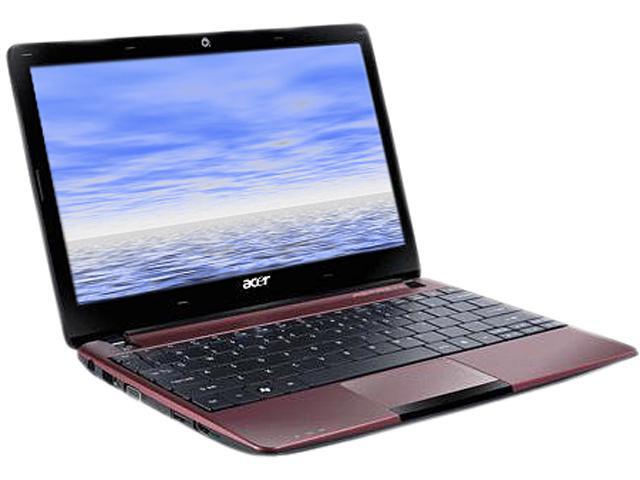 Refurbished: Acer Aspire One Burgundy Red 11.6" Netbook - Newegg.com
