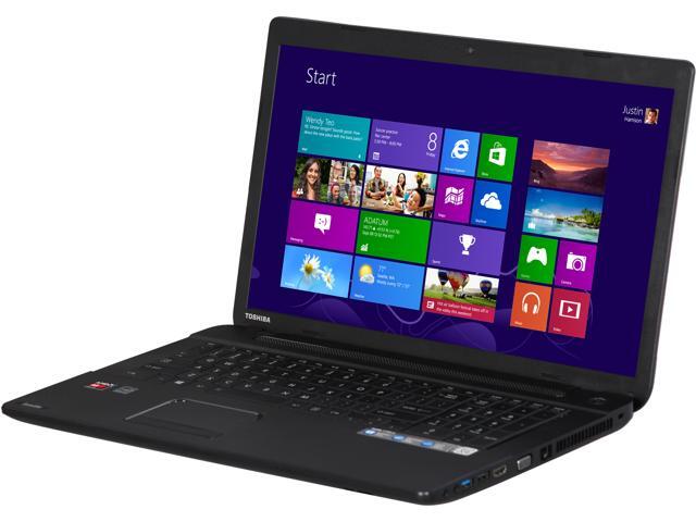 Open Box: TOSHIBA Laptop Satellite AMD A6-5200 8GB Memory 750GB HDD AMD ...