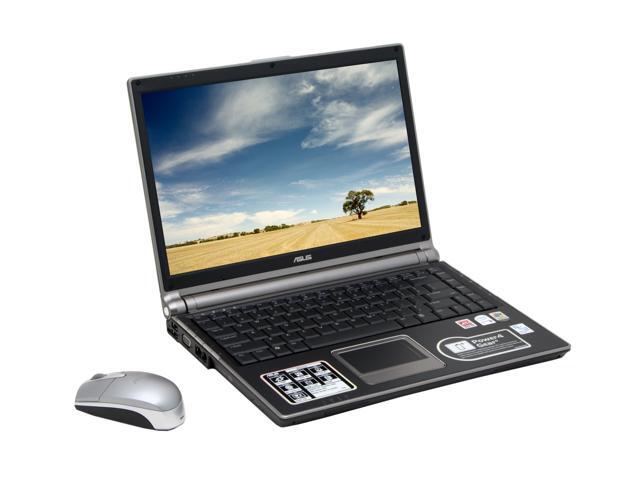 ASUS W3 Series 14.0" Intel Core 2 Duo T5500 1GB Memory DDR2 667 Windows ...
