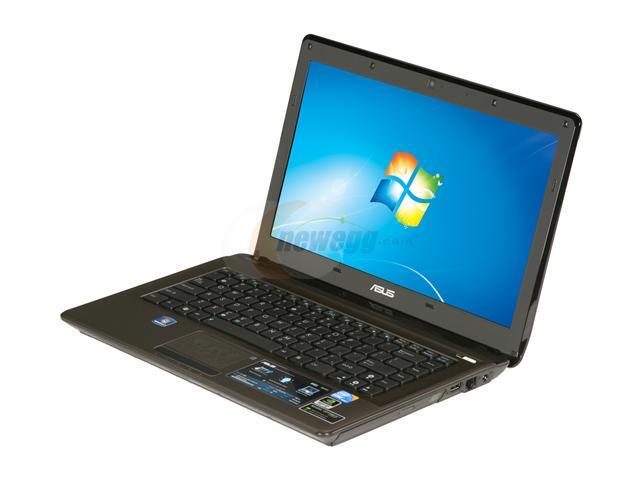 ASUS K42 Series 14.0" Intel Core i5-450M 4GB Memory DDR3 1066 Windows 7 ...