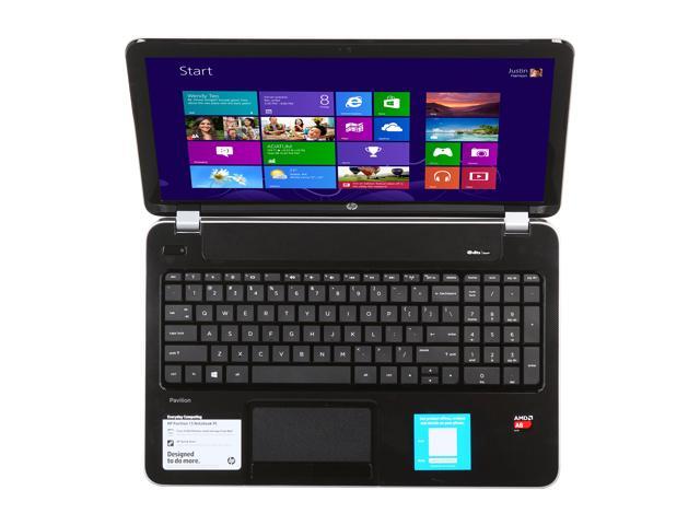 HP Laptop Pavilion AMD A6-5350M 4GB Memory 500GB HDD AMD Radeon HD ...