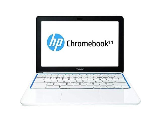 Open Box: HP Chromebook F2J07AA#ABA 11.6" 2 GB RAM 16 GB eMMC White ...
