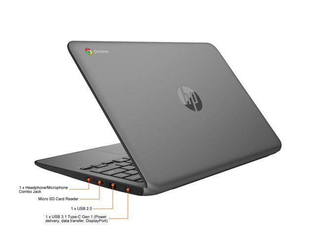 HP Chromebook 11A G8 Education Edition 16W64UT#ABL Chromebook 11.6 ...