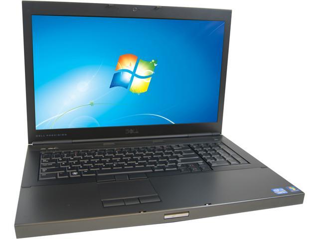 Refurbished: DELL Laptop Intel Core i7-2960XM 8GB Memory 128 GB SSD 17. ...