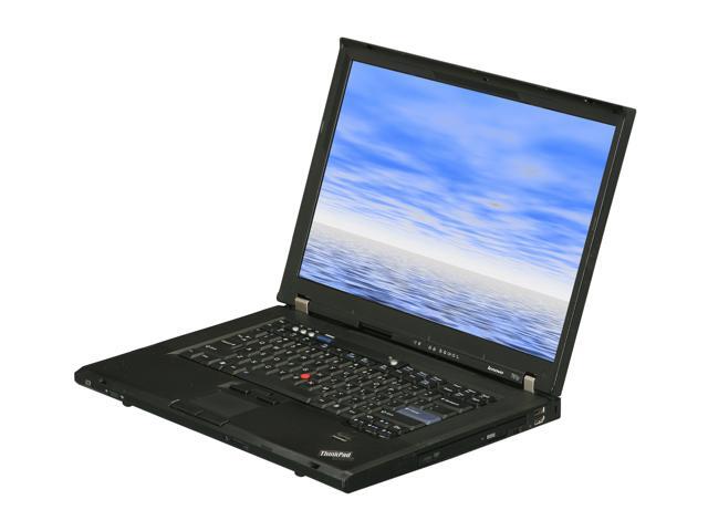 Refurbished: ThinkPad Laptop T Series 2.40GHz 2GB Memory 160GB HDD 14.1 ...