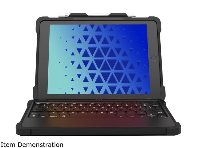 Max Cases Black Extreme KeyCase-X Rugged Keyboard/Cover Case for 10.2 ...