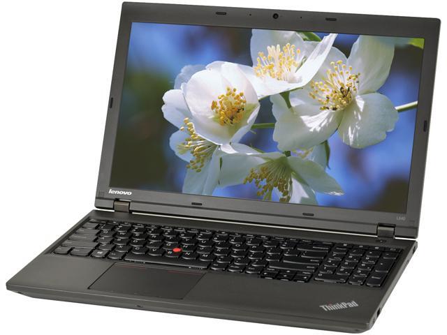 Refurbished: Lenovo Laptop Intel Core i3-4000M 8GB Memory 240 GB SSD 15.6" Windows 10 Pro 64-Bit ...