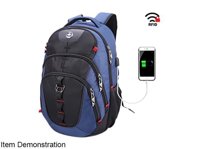 Swissdigital Vector Business Travel Backpack Model SD-803 - Newegg.com