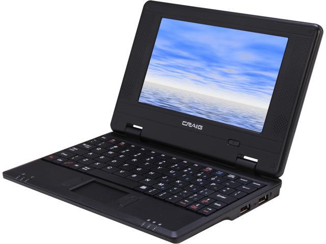 Refurbished: Craig CLP281 Black 7" Netbook - Newegg.com