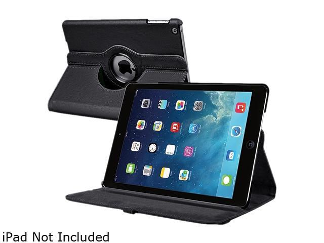 INSTEN Black Leather Case compatible with iPad Air Model 1901604 ...