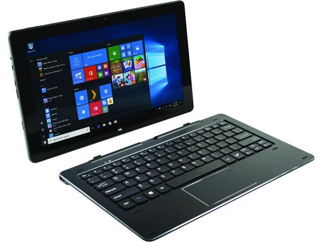 NuVision 2-in-1 Laptop Intel Atom x5-Z8350 11.6" Windows 10 Home Duo 11 ...