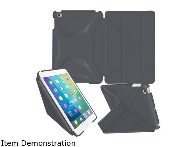rooCASE Space Gray Origami 3D Slim Shell Folio Case Cover for iPad Mini ...