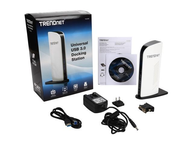 TRENDnet Black TU3-DS2 Notebook Docking Station - Newegg.com