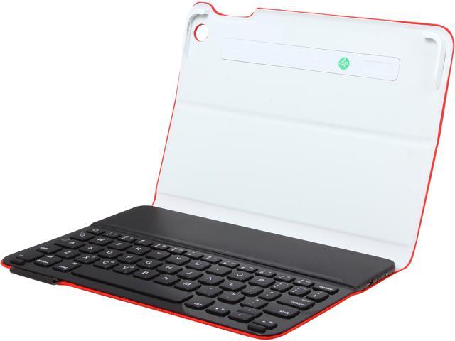 Refurbished: Logitech Red Ultrathin Keyboard Folio Model 920-006165 ...