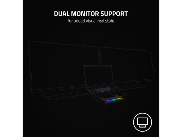Razer Laptop Stand Chroma V2: Customizable Chroma RGB Lighting ...