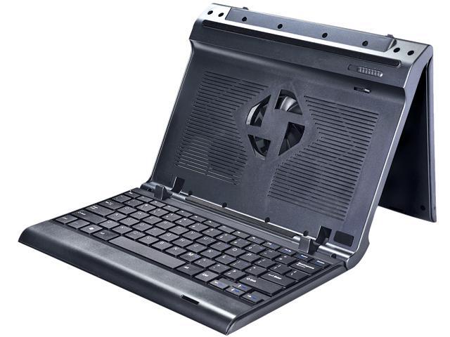 2Cool Gray Pro-Cooling Stand with Keyboard for Mac/PC Model 2C-SK02H2 ...