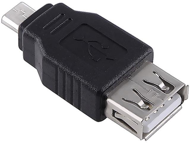 Insten 1068446 USB 2.0 A to Micro B Female / Male Adapter - Newegg.com
