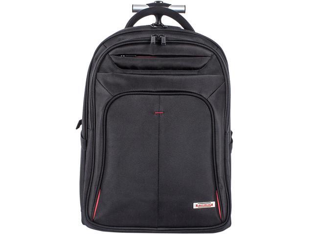 Swiss Mobility Black Carrying Case (Rolling Backpack) for 15.6 ...