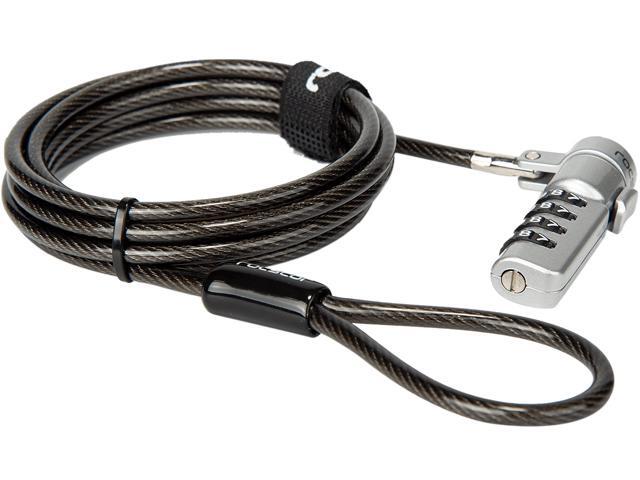 Rocstor Rocbolt Cable Lock - Carbon Steel - For Notebook Y1RB002-B1 ...