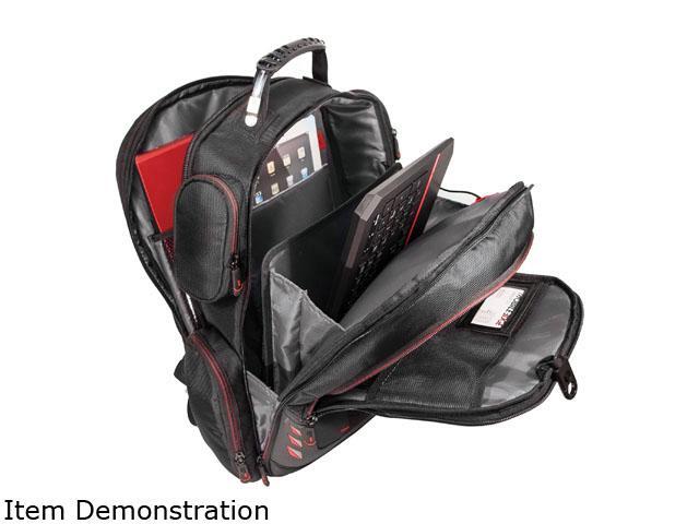 Mobile Edge CORE Gaming Backpack w/Molded Panel 17.3?-18? - Black with ...