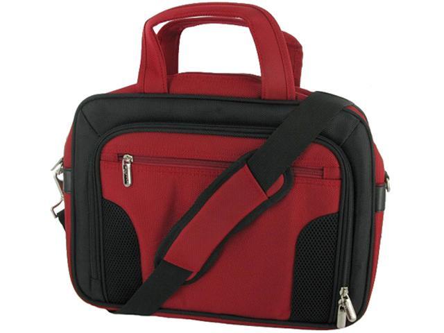 rooCASE Red Deluxe Carrying Bag for 10", 11.6" Netbook & Tablet Model ...