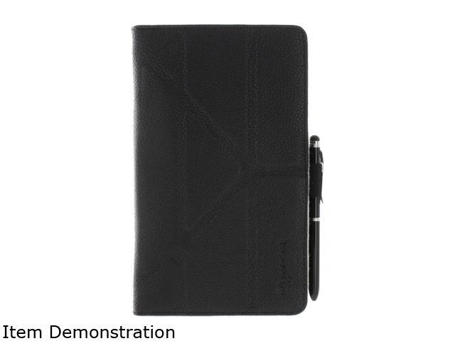rooCASE Black Origami Folio Case Cover with Stylus for Google Nexus 7 ...