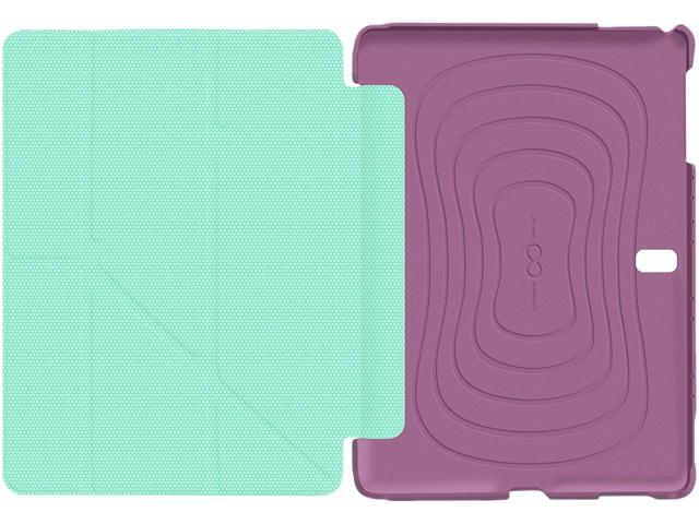 rooCASE Radiant Orchid / Mint Candy Origami 3D Slim Shell Folio Case ...