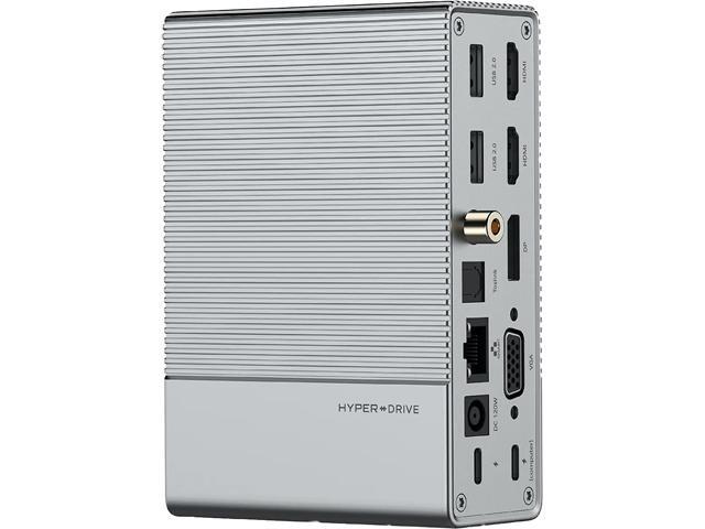 HyperShop HyperDrive 18 Port USB C Docking Station for MacBook Pro ...