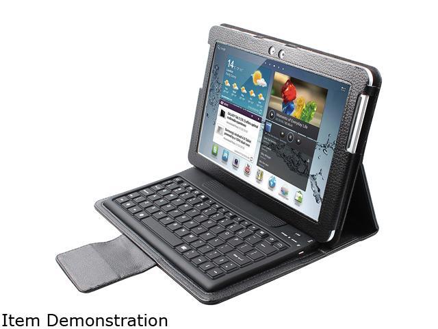 2Cool Black Samsung 10.1" Tablet Case with Bluetooth keyboard Model 2C ...
