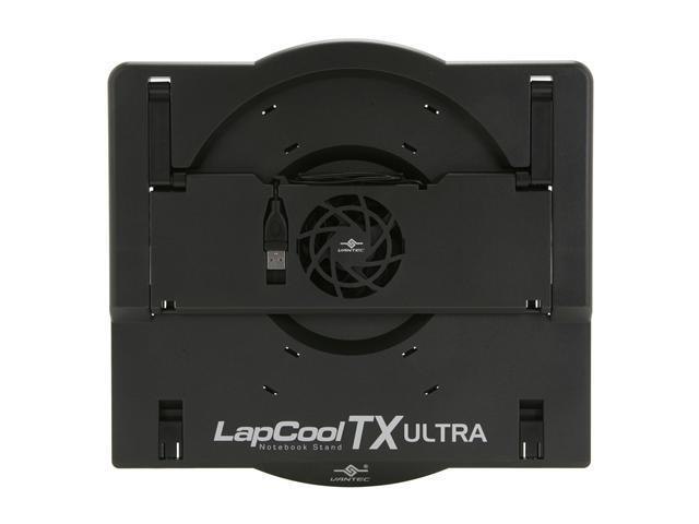 VANTEC LapCool TX Ultra Adjustable Notebook Stand with Built-in Fan LPC ...