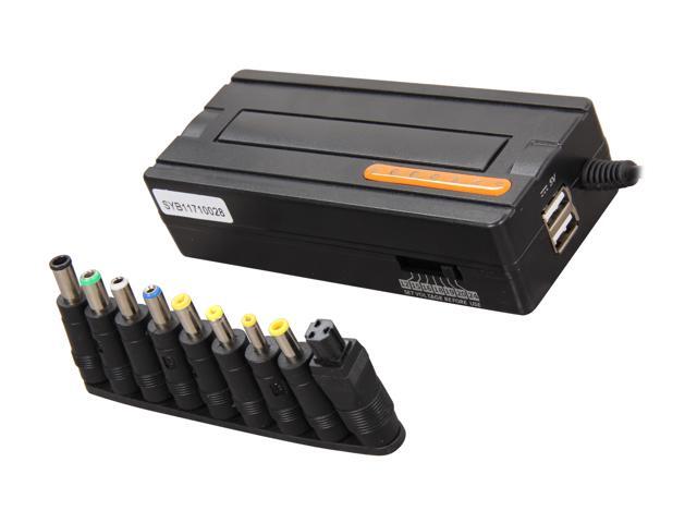 SYBA SY-NBK61028 90W Laptop AC Power Adapter, 9-tips, LED Voltage ...