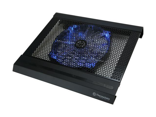 Thermaltake Notebook Cooler with Silent 23cm Variable Color LED Fan ...