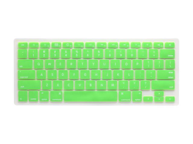 V7 Silicone Keyboard Cover Green for MacBook and MacBook Pro MB1357GRN ...
