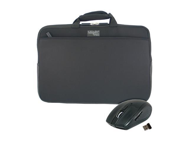 PC Treasures 17.3" SlipIt! Pro Notebook Case + ClickIt! Mouse 19690 ...
