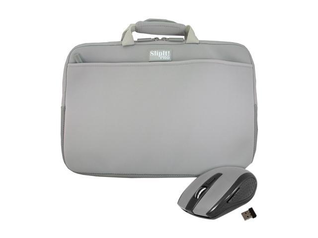 PC Treasures 17.3" SlipIt! Pro Notebook Case + ClickIt! Mouse 19692 ...