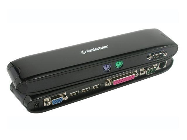 C2G 28652 USB 2.0 Laptop Docking Station with Video - Newegg.com