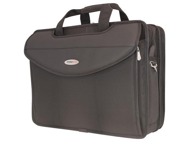 Mobile Edge Black 17" Premium V-Load Briefcase Model MEV17P - Newegg.com