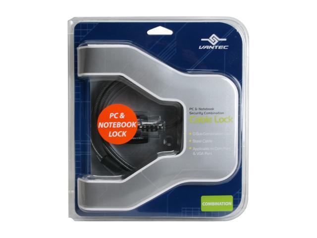 VANTEC PC & Notebook Security Combination Cable Lock NBL-S450 - Newegg.com
