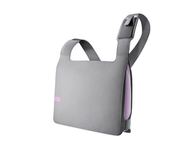 BELKIN Dark Gray/Lavender 15.4" Ceylon Messenger Bag Model F8N059-DGV ...