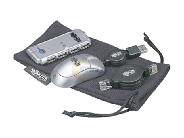 Tripp Lite Notebook Peripheral Kit (Network Cable, Mouse and Hub ...