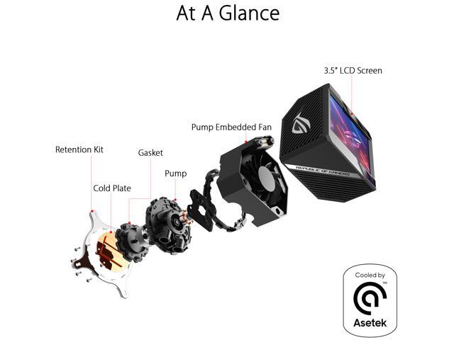 ASUS ROG RYUJIN II 360 ARGB All-in-one Liquid CPU Cooler - Newegg.com