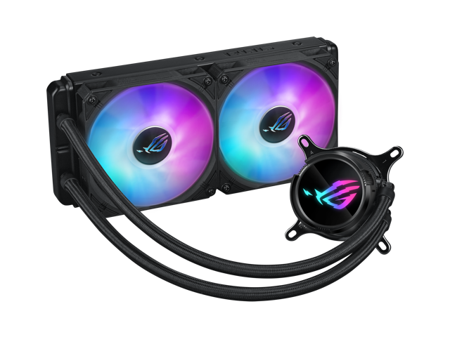 ASUS ROG Strix LC III 240 ARGB all-in-one CPU liquid cooler with 360 ...