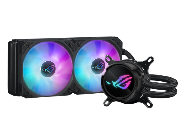 ASUS ROG Strix LC III 240 ARGB all-in-one CPU liquid cooler with 360 ...