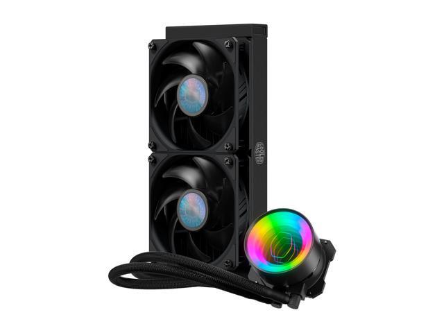MasterLiquid ML240 Mirror ARGB Close-Loop AIO CPU Liquid Cooler, Mirror ...