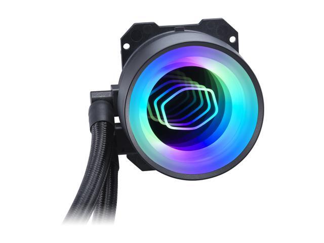 MasterLiquid ML240 Mirror ARGB Close-Loop AIO CPU Liquid Cooler, Mirror ...