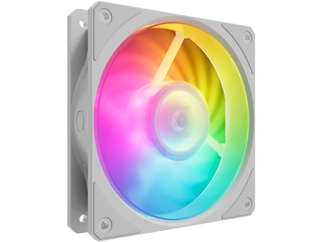 Cooler Master Mobius 120P ARGB White High Performance Interconnecting ...