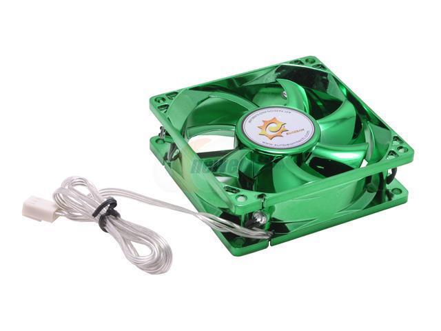 Sunbeam SALF-08-G Green LED Case Cooling Fan - Newegg.com