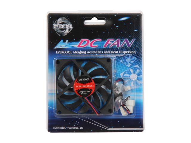 EVERCOOL FAN-EC8010LL05E 80x80x10mm Low Speed Fan - Retail - Newegg.com