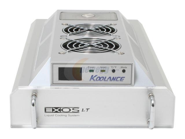 KOOLANCE Exos LT Silver Liquid Cooling System - Newegg.com