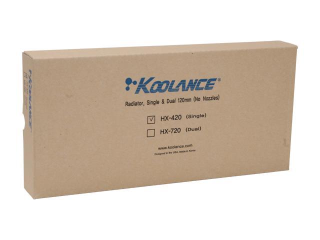 KOOLANCE HX-420 Radiator (no nozzles) - Newegg.com